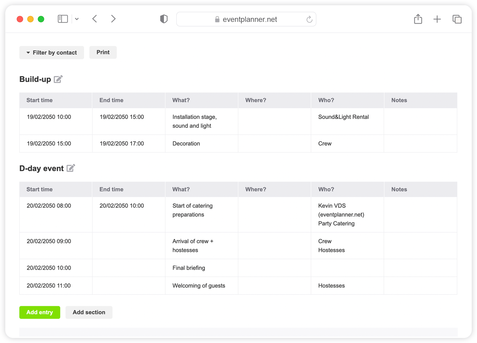 Wedding planning software | eventplanner.net