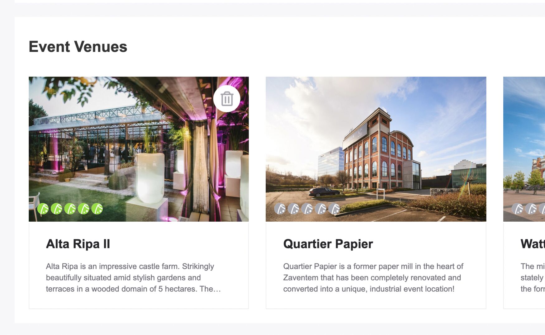 Event mood boards | eventplanner.net