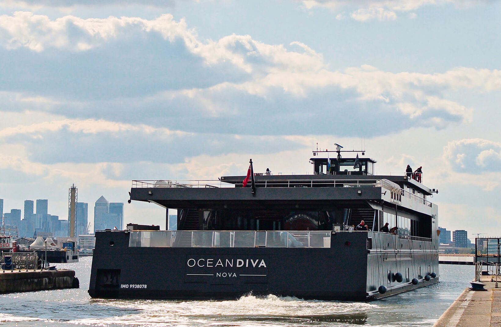 The Oceandiva Nova shines as a new star on the water