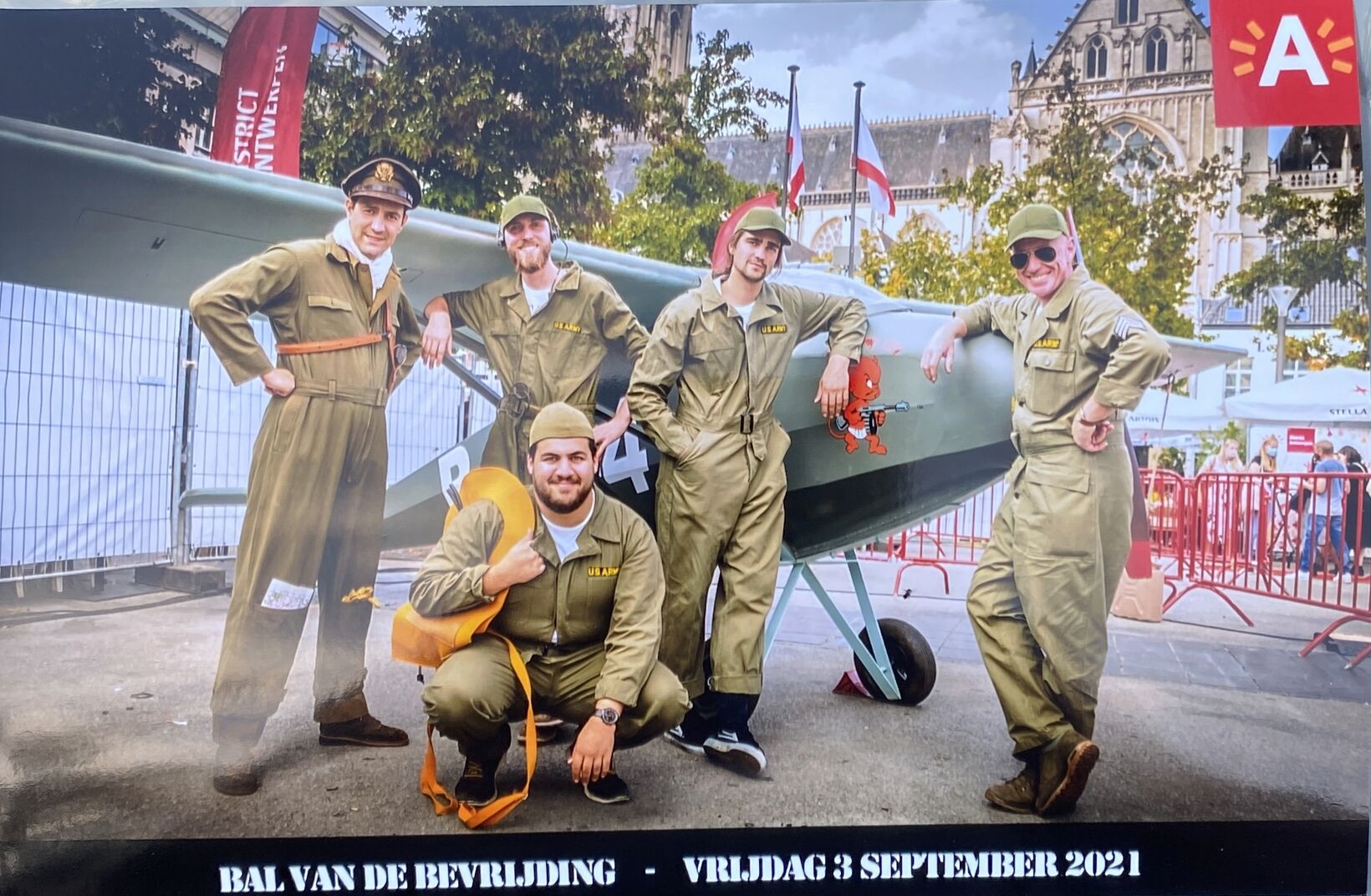 Liberation celebrations in Antwerp 2021